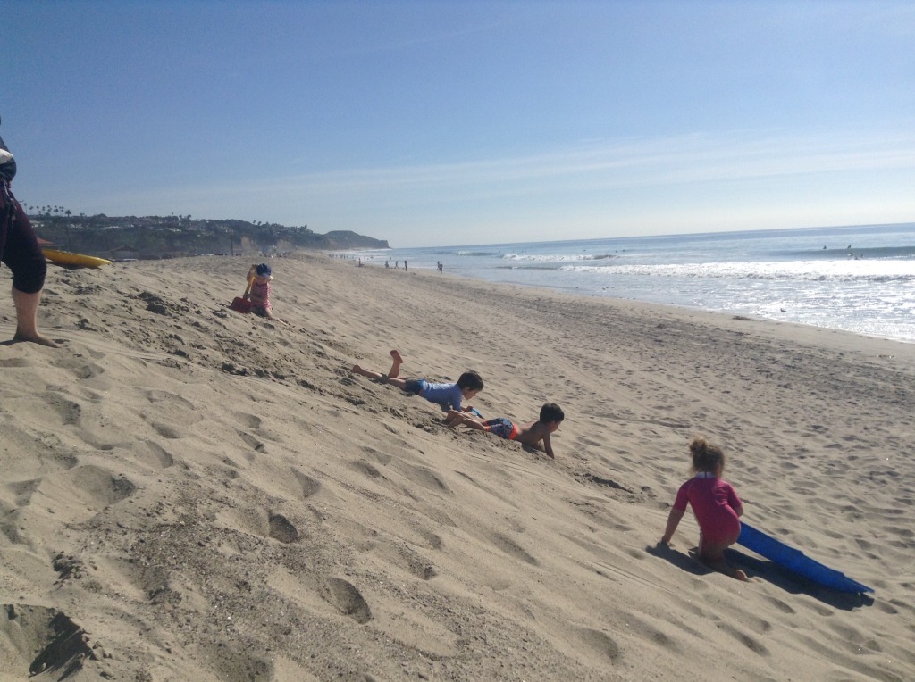 Sand Sledding: Winter fun for the whole family - No Back Home